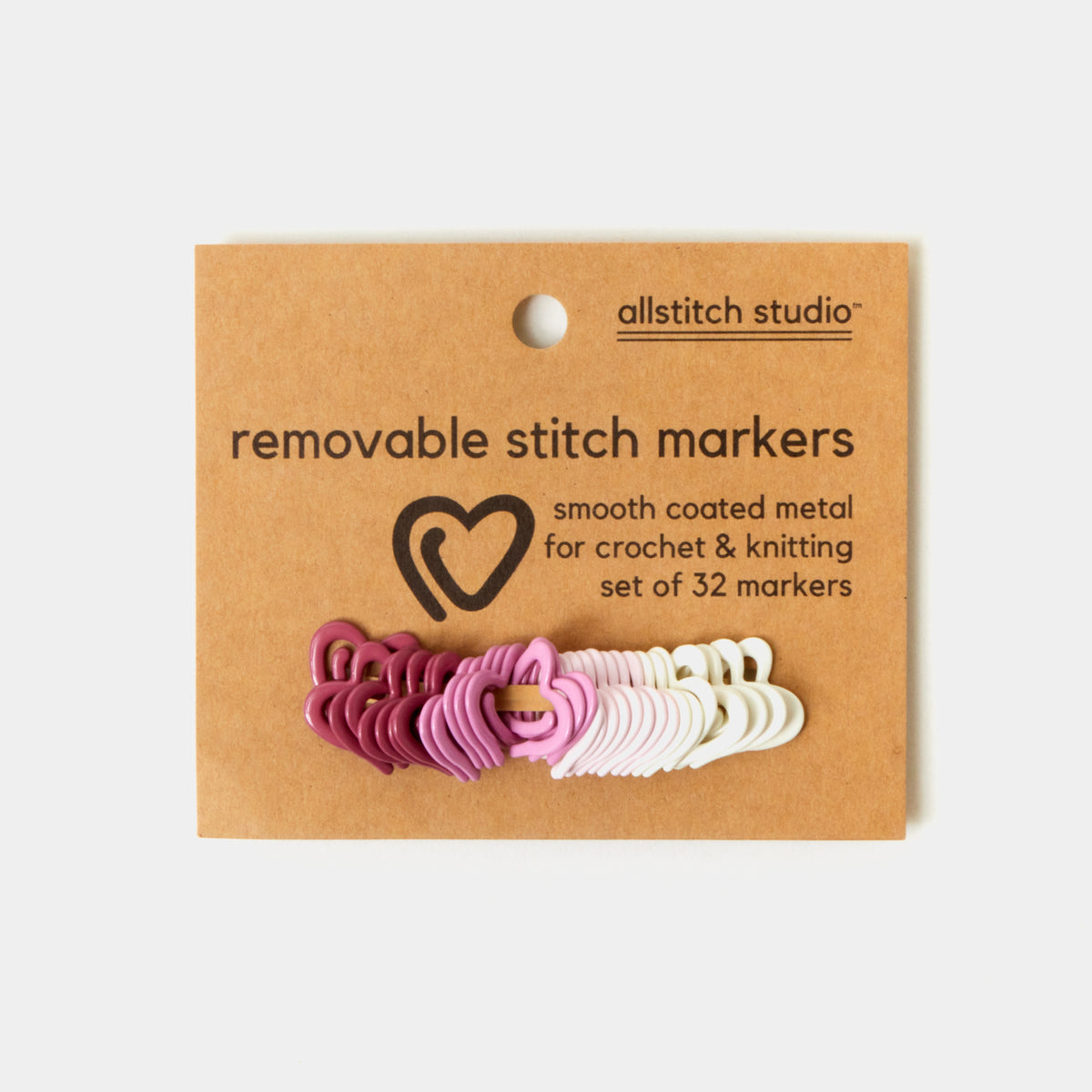 Opening Heart Stitch Markers | Wild Hand