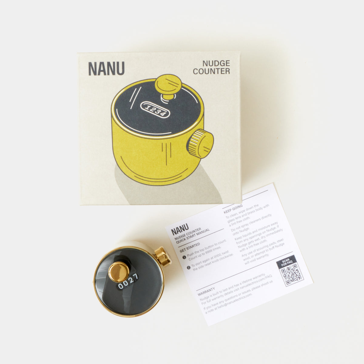 Nudge Milestone Counter | Wild Hand